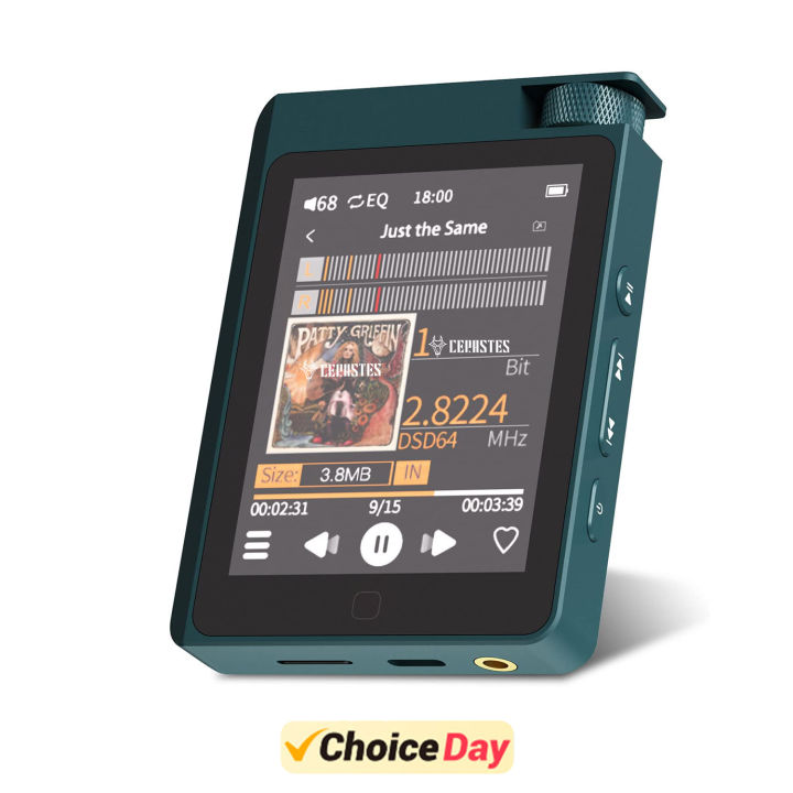 2024 New HiFi Lossless MP3 Player with Bluetooth 5.0 DSD High ...