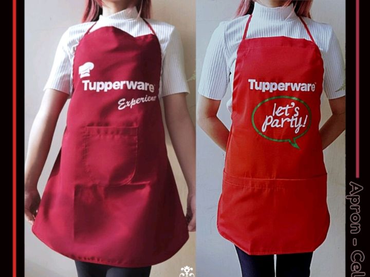 Tupperware Celemek Apron Original By Tupperware | Lazada Indonesia