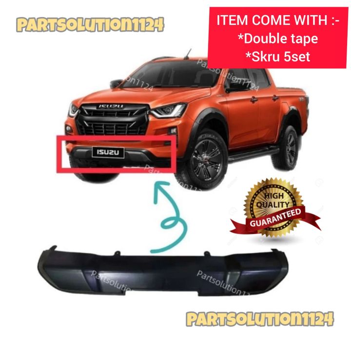 ISUZU DMAX 2021-2022-2023 1.9 3.0 D-MAX / X-TERRAIN FRONT BUMPER GUARD ...