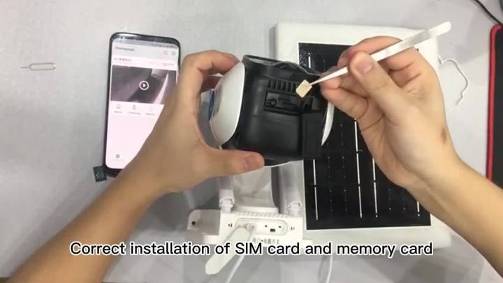 SINOVISION P5 solar cctv 4G PTZ camera 3MP 16000mAh rechargeable ...