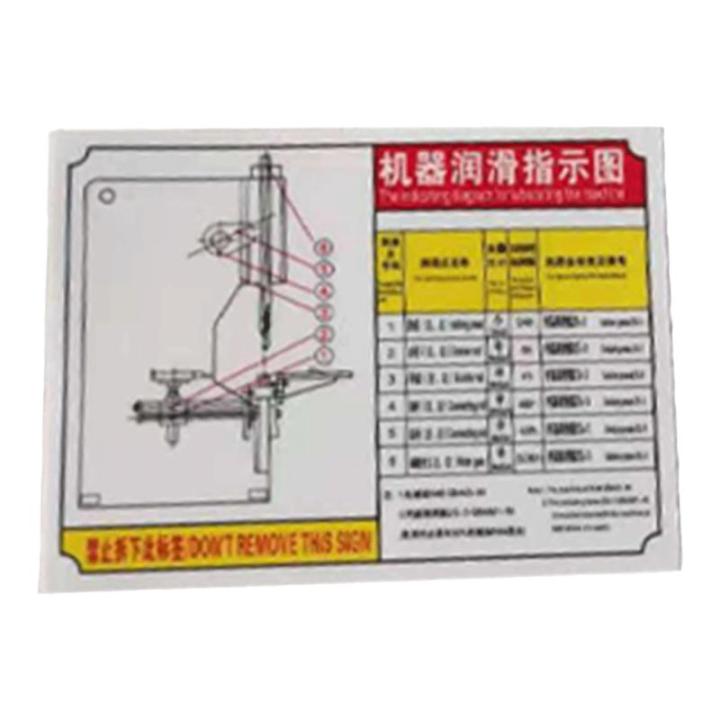 Bending Machine Safety Warning Sticker Electrical Shock Hazard Label ...