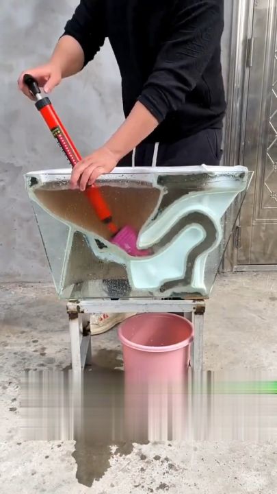 Sincecu Toilet Plunger High Pressure Toilet Cleaner Drain Declogger Air ...