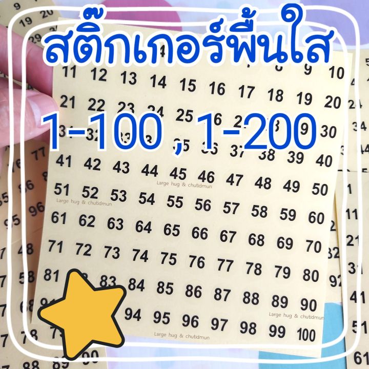 สติ๊กเกอร์พื้นใส 1-100 , 1-200 เส้นผ่าศูนย์กลาง 1 ซม.กันน้ำ | Lazada.co.th สติ๊กเกอร์พื้นใส 1-100 , 1-200 เส้นผ่าศูนย์กลาง 1 ซม.กันน้ำ | Lazada.co.th