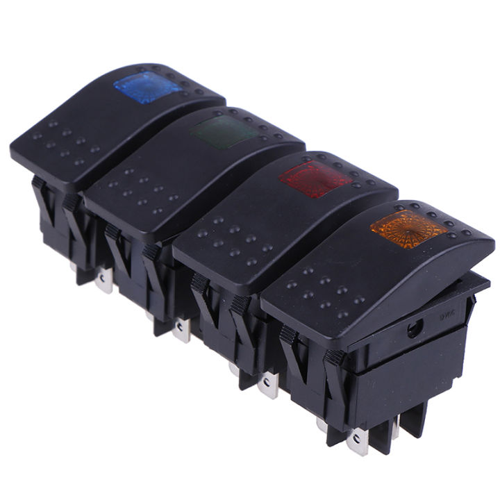 Waterproof Rocker Toggle Switch Car Boat Marine Rocker Switch Button ...