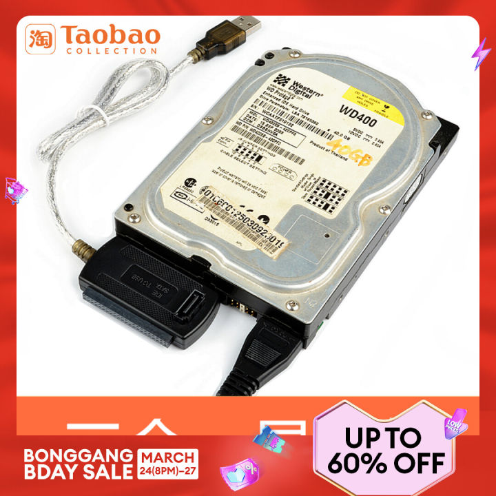 3-in-1 USB to IDE Sata IDE to USB3.0 Hard Disk SATA to USB Old ...