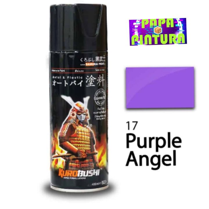 SAMURAI PAINT PURPLE ANGEL 17 (STANDARD COLORS) 400ML | Lazada PH
