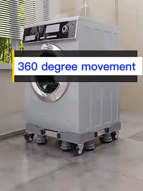 Refrigerator Rack Stand Washing Machine Base Stand with Wheels Ref Rack ...