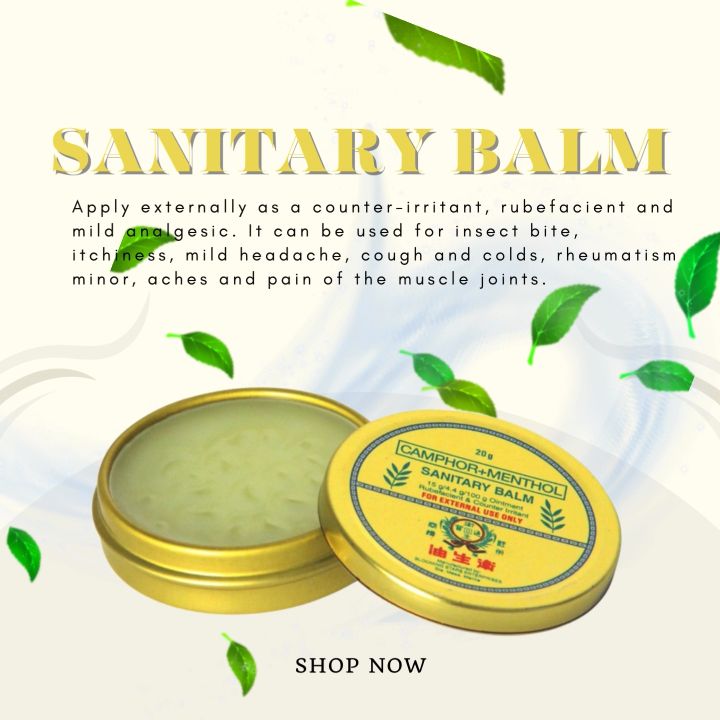 Sanitary Balm Pain Reliever 10g | 20g Original | Lazada PH