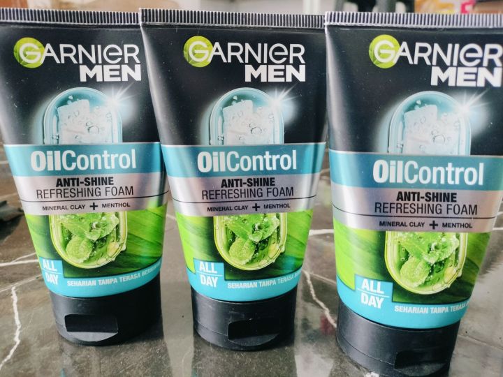 GARNIER MEN COOLING FOAM 100ml (Besar) Kemasan Baru | Lazada Indonesia
