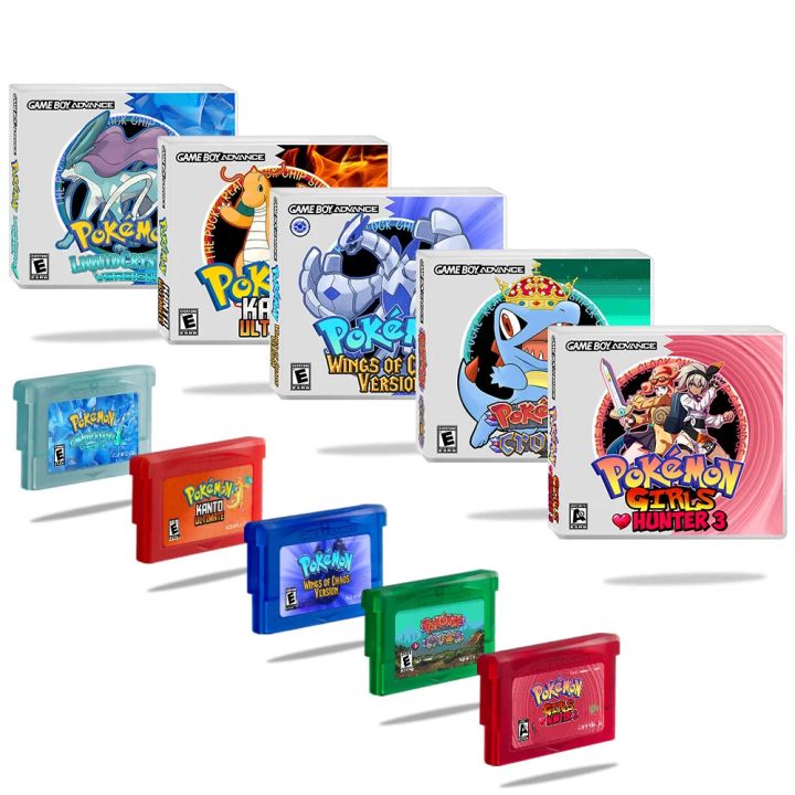 GBA RTC Pokemon Real Clock New Version 2.0 Game Card Featured Popular ...