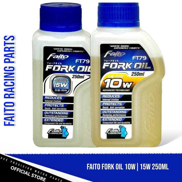 FAITO Fork Oil 10W/15W 250ml | Lazada PH