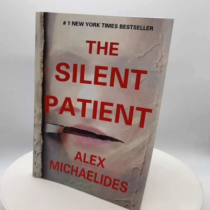 【หนังสือภาษาอังกฤษ】The Silent Patient by Alex Michaelides inspirational ...