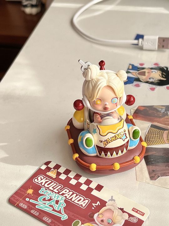 POP MART POPCAR Land Bumper Car Series Blind Box Labubu Dimoo Figurine ...