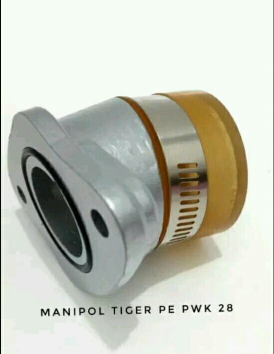 Manipol manifold karburator intake tiger megapro pe 28 karet teflon model miring | Lazada Indonesia
