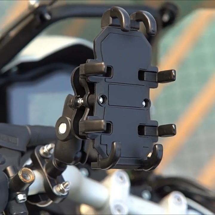 cellphone holder for motorcycle damping waterproof bike phone holder ...