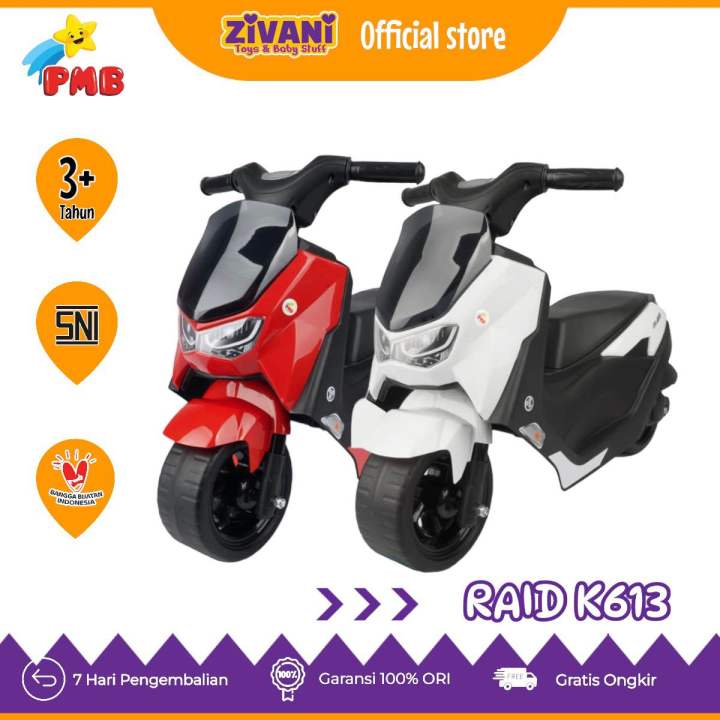 MOTOR DORONG ANAK PMB RAID K611 MOTOR DORONG ANAK ADA MUSIK NYA MOTORAN ...