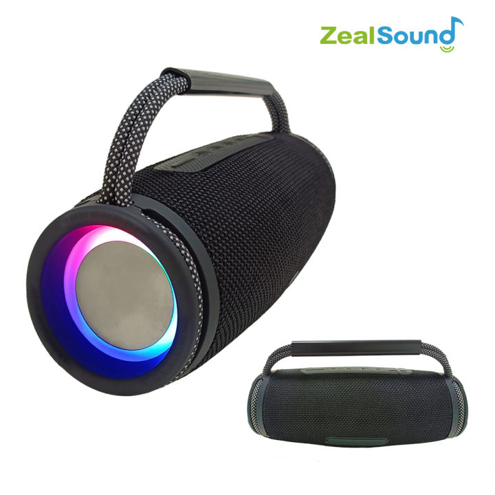 Portable Bluetooth Speaker with RGB Lights,Wireless Speakers with HD ...