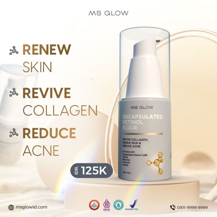 MS GLOW ENCAPSULATED RETINOL ELIXIR EXPAD 2026 | Lazada Indonesia