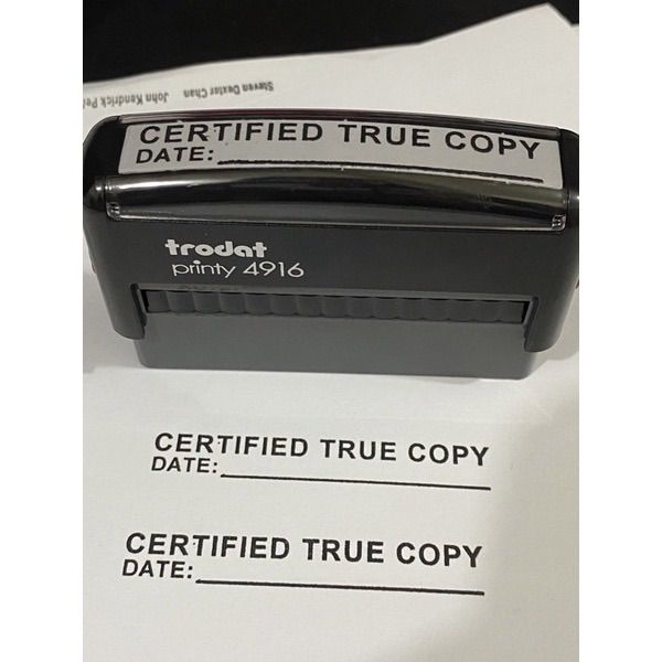 TRODAT 4916 10x70MM PERSONALIZED SELF INKING STAMP | Lazada PH