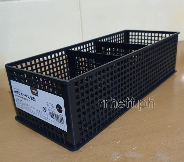rrhett.ph OTOKU DETACHABLE PARTITIONED TRAY BOX w/ DIVIDER STORAGE ...