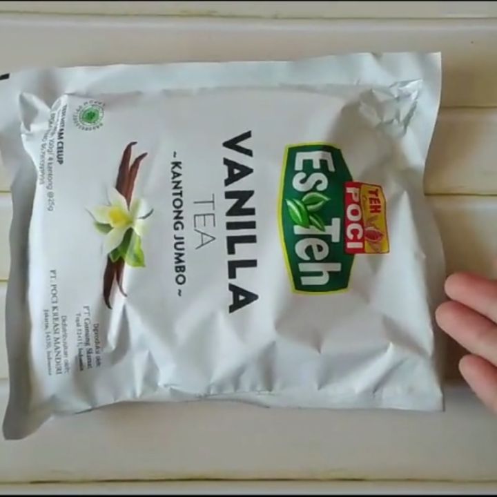 Es Teh Poci Kantong Jumbo Teh Vanilla Isi 4 Kantong | Lazada Indonesia