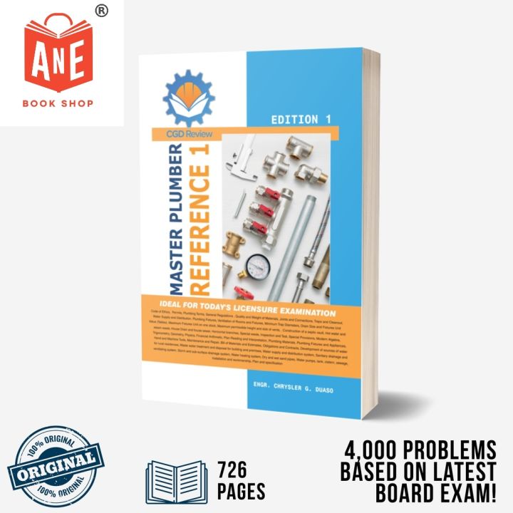 AUTHENTIC Edition 1 - Master Plumber Reference 1 by Engr. Chysler G. Duaso | Lazada PH