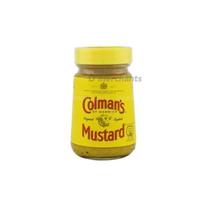 Colman’s Of Norwich Original English Mustard | 100g | Lazada