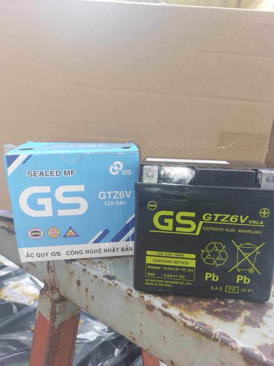 Gs Battery GTZ6V for Honda click V2 v3 | Lazada PH