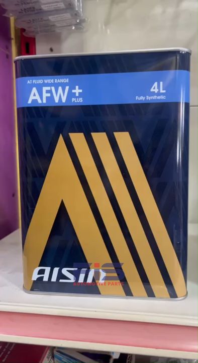 FIS Original ATF Oil AISIN AFW+ Plus Fully Synthetic 4L Auto ...