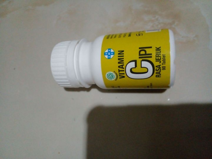 vitamin C ipi isi 80 tablet kemasan botol exp lama | Lazada Indonesia
