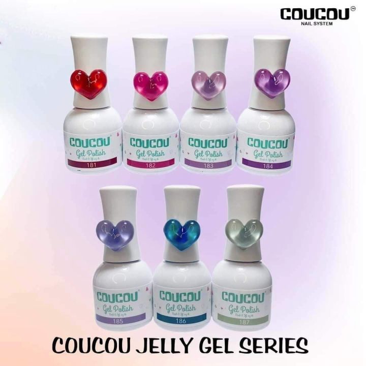 COUCOU GEL POLISH JELLY SERIES 15ml | Lazada PH