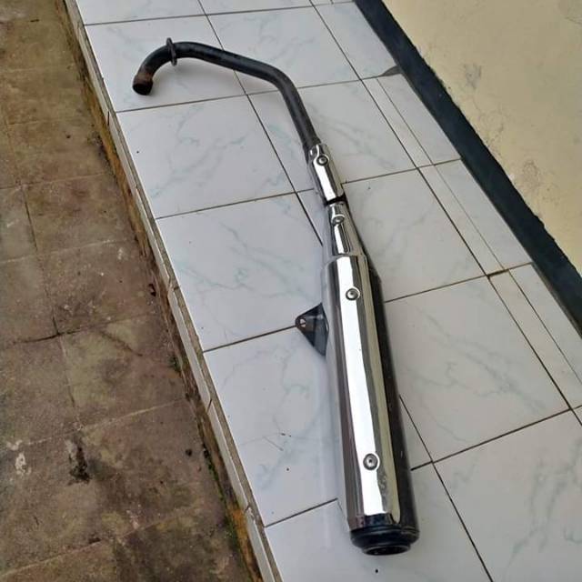 KNALPOT STANDART HONDA MEGAPRO PRIMUS EXHAUST MEGA PRO MP ORIGINAL ORI ...