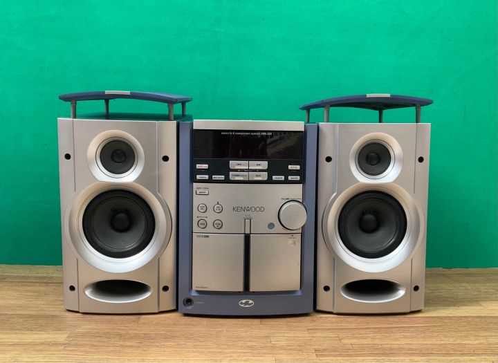 Compo hifi system kenwood LS-M31 line in dan radio normal baca ...