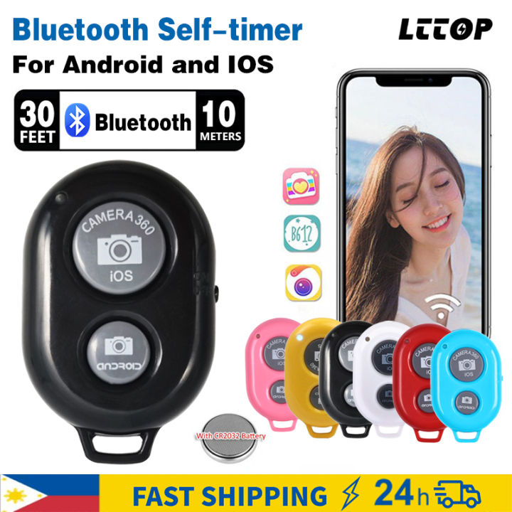 Wireless Bluetooth Self-Timer Remote Control Button Self-Timer Camera ... Wireless Bluetooth Self-Timer Remote Control Button Self-Timer Camera ...