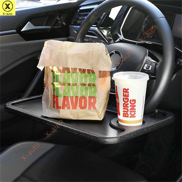 Portable Car Steering Wheel Table - Mobile Dining & Office Desk for ...