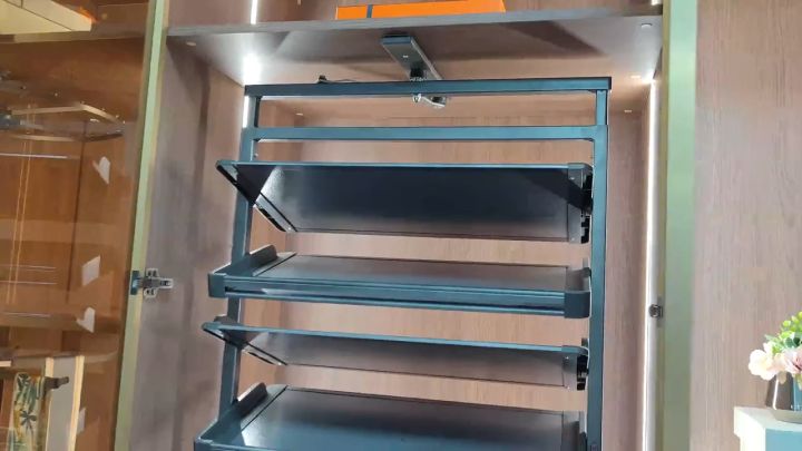 [SG SHOP] Shoe rack modern design custom walk in closet cabinet storage ...