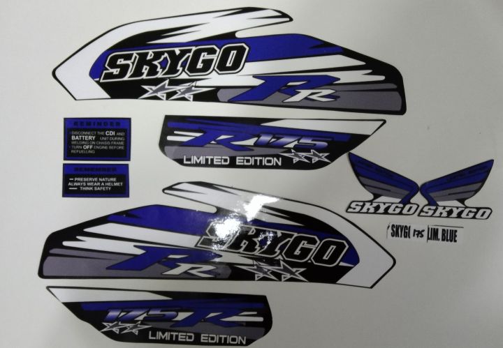 SKYGO 175 STICKER DECALS W/ FREEBIES | Lazada PH