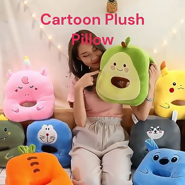 Cartoon Design 2in1 Pillow Travel Cute Pillow Nap Pillow for office ...
