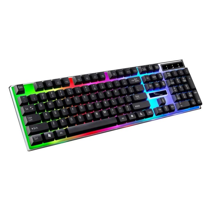 Wired G21 Glowing Usb Computer Gaming Mechanical Keyboard Color ...
