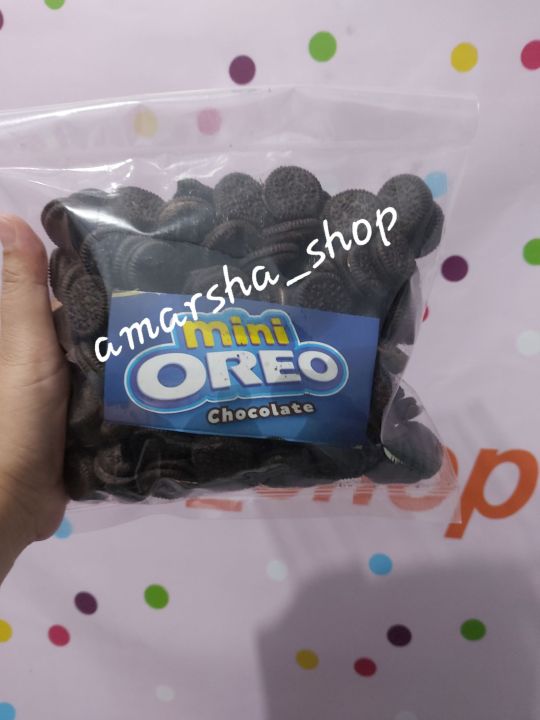 Oreo mini biskuit snack kiloan cemilan original,exp panjang aman ...