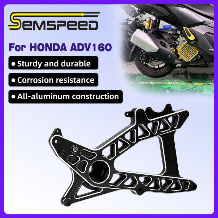 SEMSPEED Motorcycle CNC Rear Axle Wheel Sprocket Mount Cover Bracket For Honda ADV160 ADV 160 ...