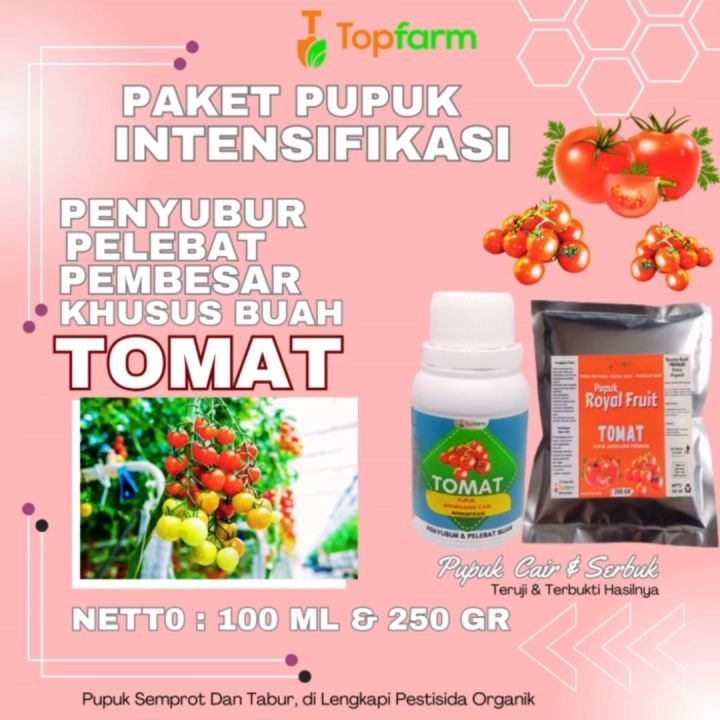 Pupuk Buah Super Lebat Tomat / Pupuk Tomat Dan Cabe / Pupuk Khusus Tomat / Pupuk Untuk Cabe Dan ...