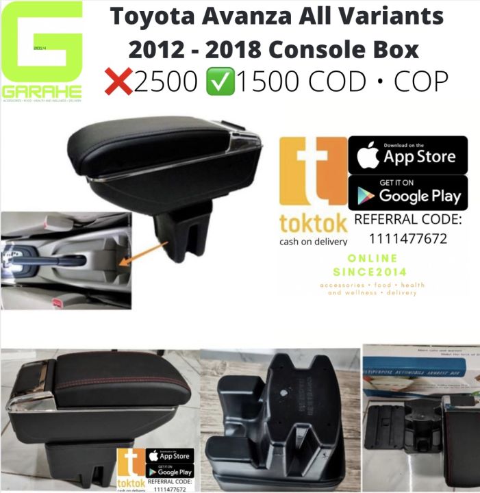 Toyota Avanza Console Box | Lazada PH