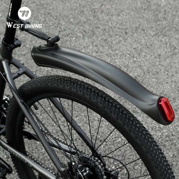 WEST BIKING 26/27.5in Bicycle Fenders Set MTB Rear Mudguard With ...