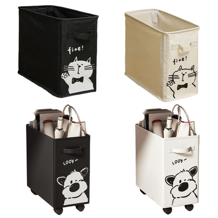 [SONYISHU]Under Desk Utility Cart with Wheels Multipurpose Organizer ...