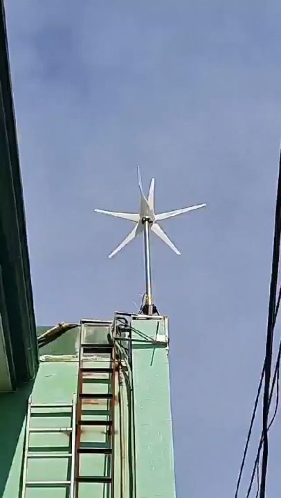 Inplay Wind 05 High-Efficiency Wind Turbine Generator with 3 Nylon ...