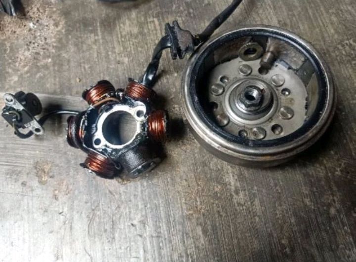 Spul sepul spol magnet mahnit mahnet 1set Honda Supra x dan grand prima ...