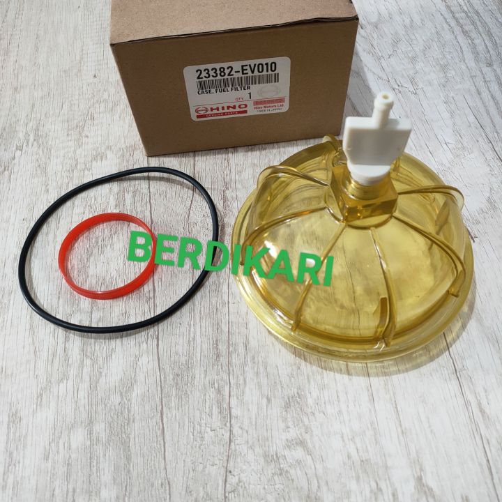 COVER WATER SEPARATOR CASE FUEL FILTER SOLAR BAWAH HINO 500 23382-EV010 ...