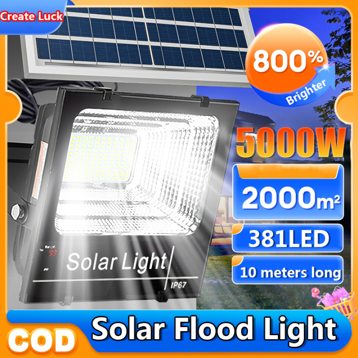 Solar Outdoor Light Solar Lights Buy 1 take 1 5000W IP67 solar flood ...