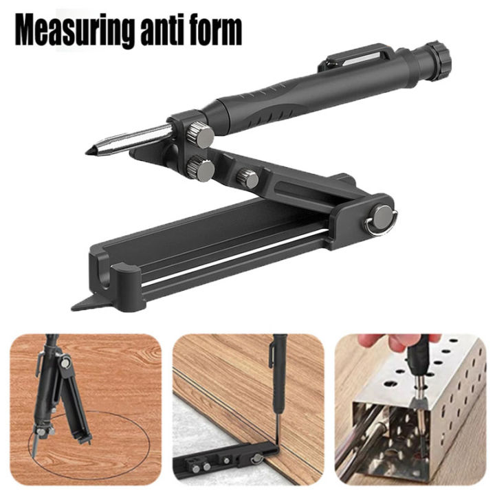 Carpentry Graffiti Line Measuring Hand Tools Multi-function Scribing ... Carpentry Graffiti Line Measuring Hand Tools Multi-function Scribing ...